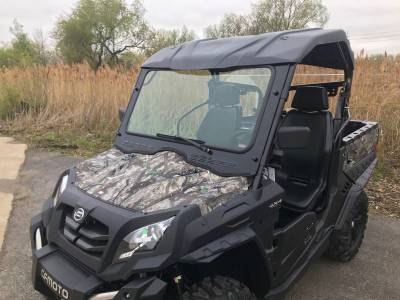 CFMoto Uforce 500 & 800 Laminated Glass Windshield with Wiper ...