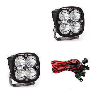 SQUADRON SPORT BLACK LED AUX LIGHT POD PAIR - DRIVING COMBO – Ruthless ...
