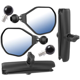 Ram Mounts Tough-Mirror Kit with Long Arms – Ruthless Motor Sports
