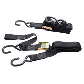 Rider Cargo Soft Loop/Buckle/Carabiner Wide Tie Downs Black – Ruthless ...